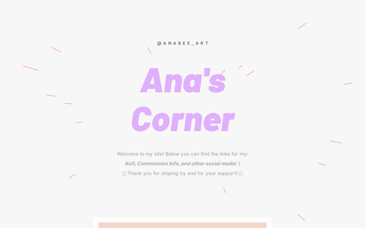 Ana's Corner